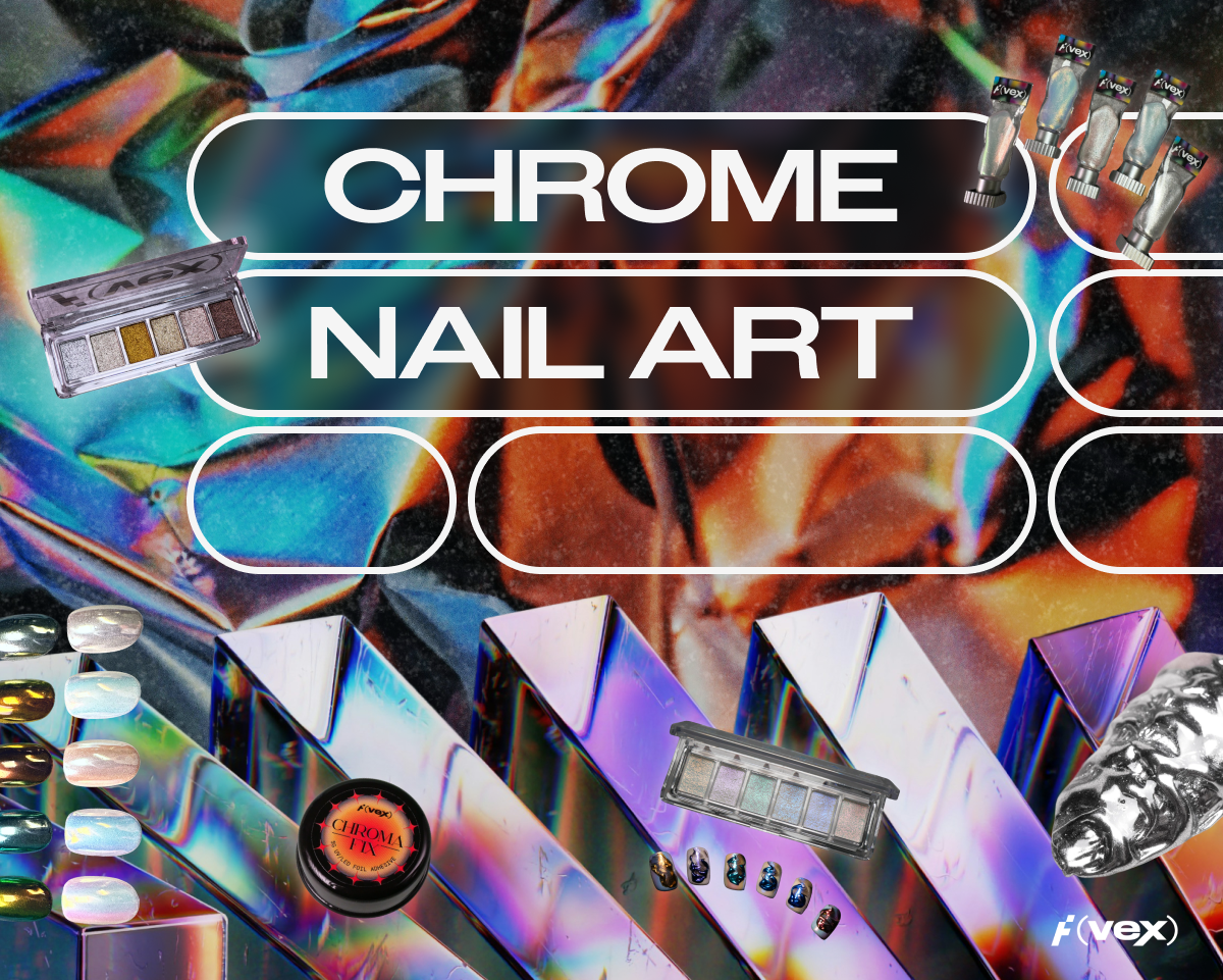How to Do Chrome Nail Art at Home | Powder Guide + Step-by-Step ...