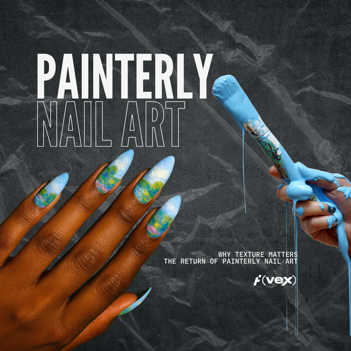 Why Texture Matters in Nail Art: Embracing Painterly, Sculptural Styles ...